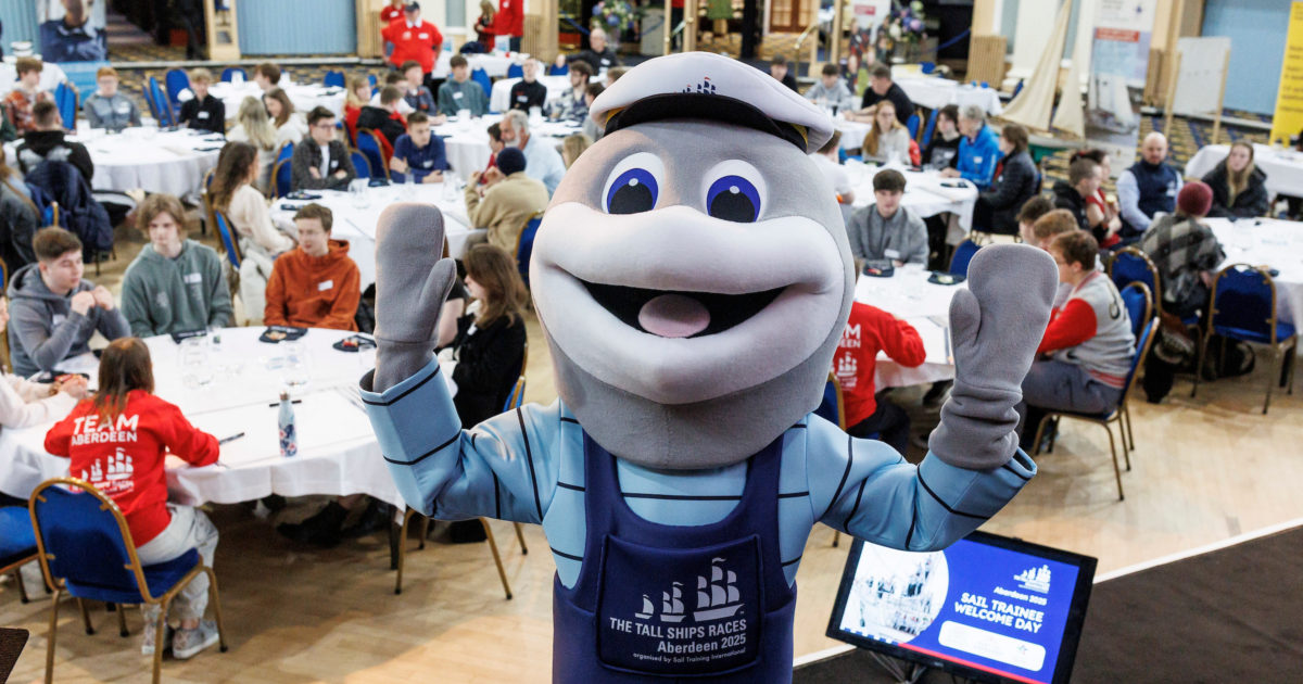 230 sail trainees gather for first step on voyage of a lifetime with ...