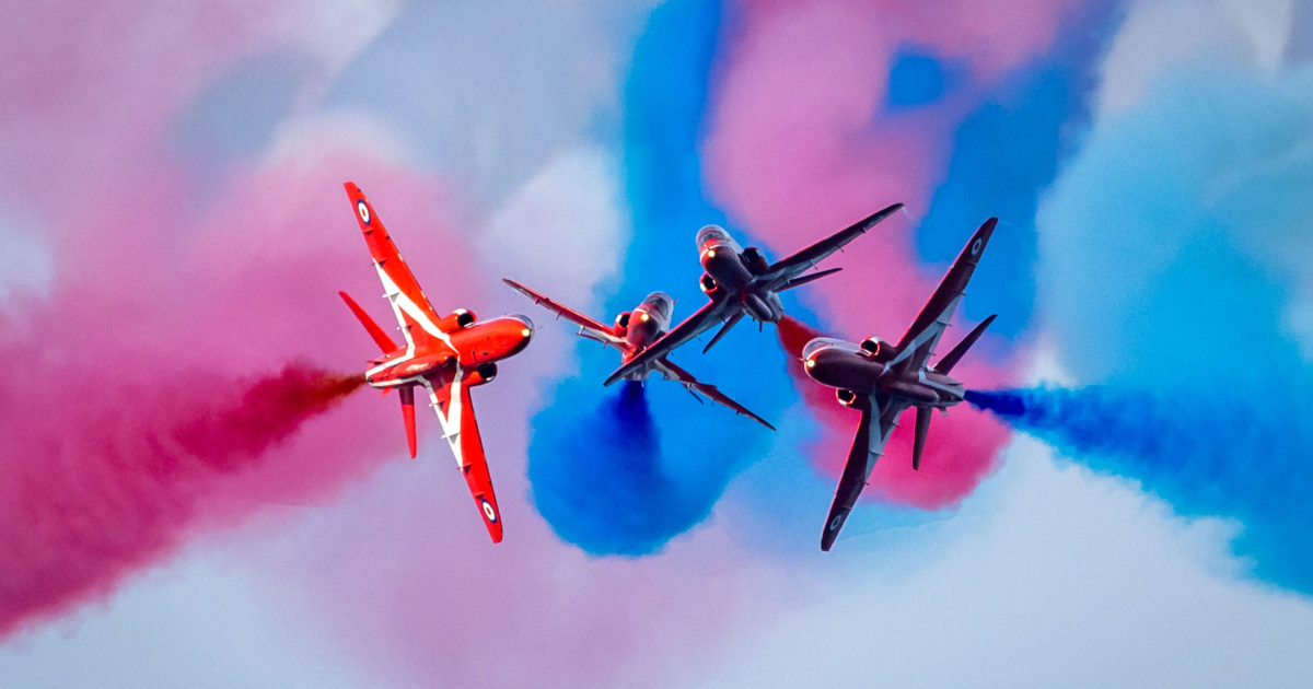Red Arrows set excitement soaring sky high for Tall Ships Races ...