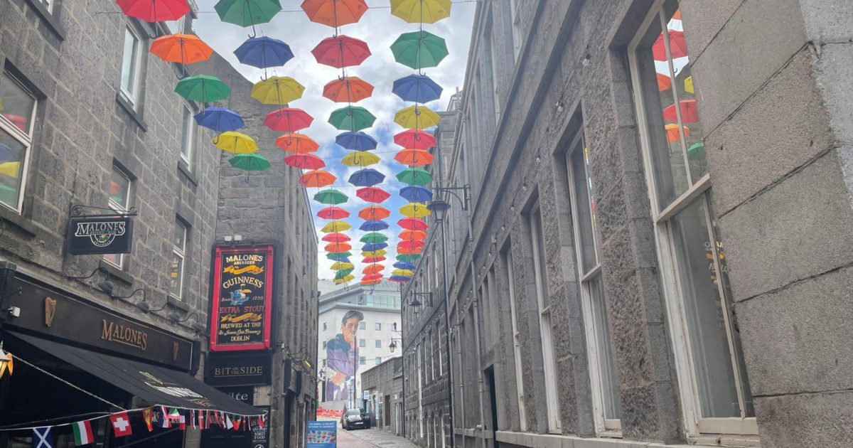 LOOK BACK AS ABERDEEN'S POPULAR UMBRELLA PROJECT TO CELEBRATE ...