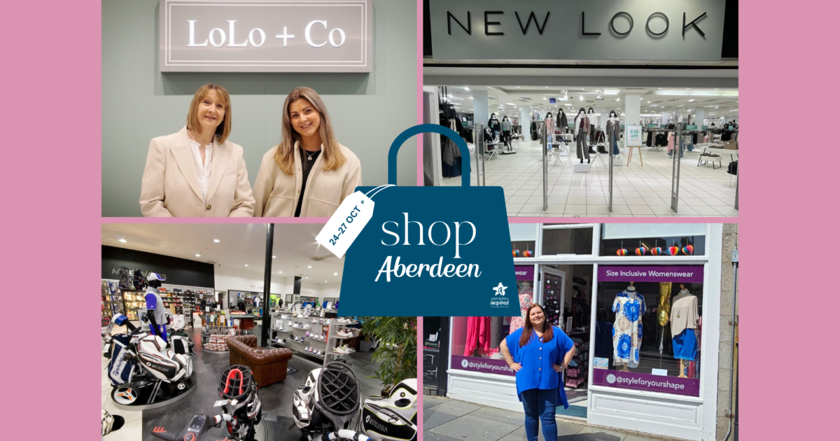 ALMOST 40 RETAILERS LINE UP FOR THE FIRST SHOP ABERDEEN WEEKEND TO ...