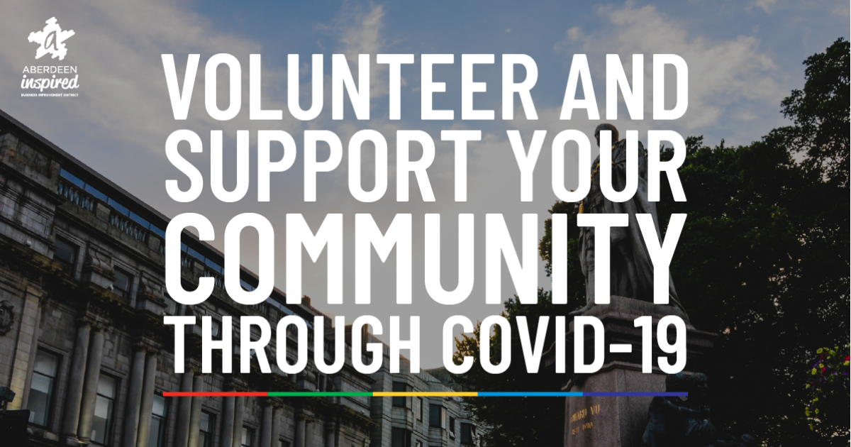 Volunteer and support your community through COVID-19