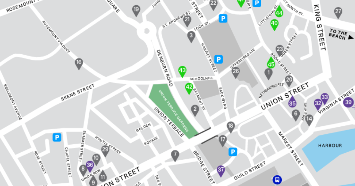 Nuart Aberdeen - Digital Map