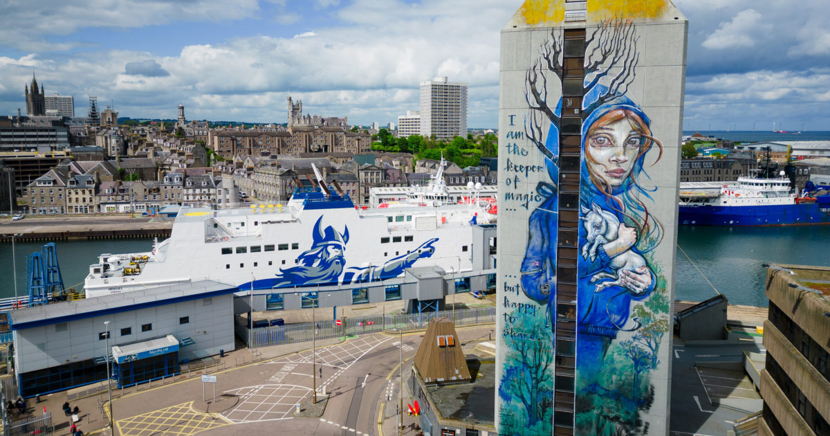 Vote now for spectacular Nuart Aberdeen work to be named the UK’s ...