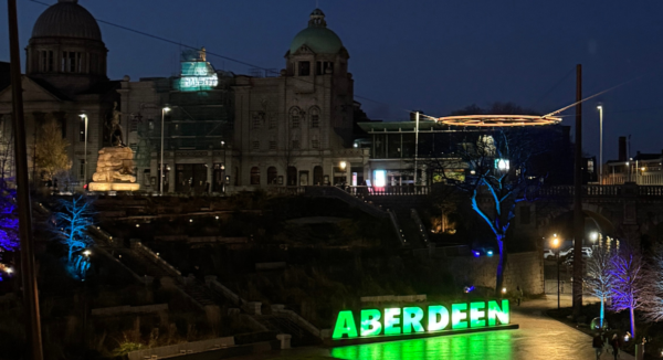 Iconic Aberdeen letters to trip the light fantastic as part of Spectra ...