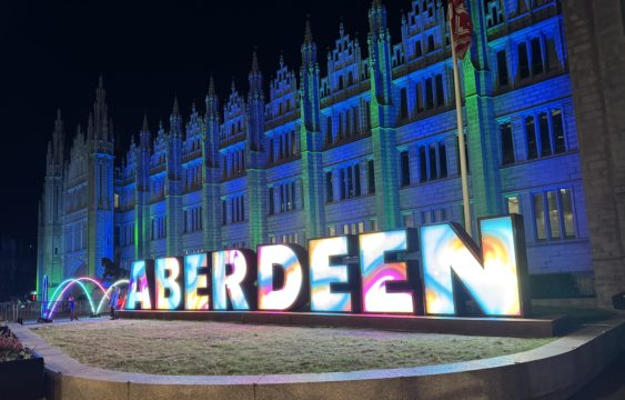 Aberdeen has its name in lights thanks to Spectra
